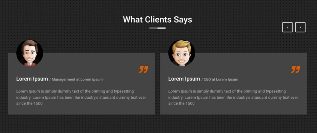 19+ CSS Testimonial Sliders